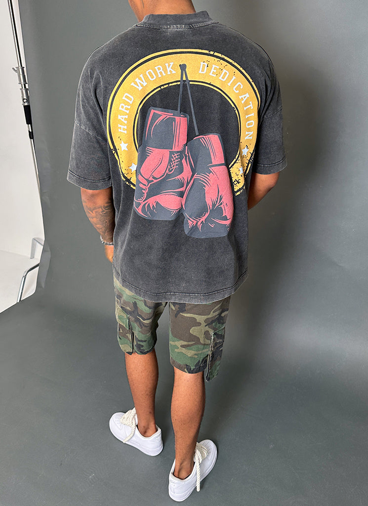 Undisputed T-Shirt - Washed Black – N V L T Y