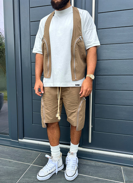 Vintage Zipper Harness - Mocha – N V L T Y