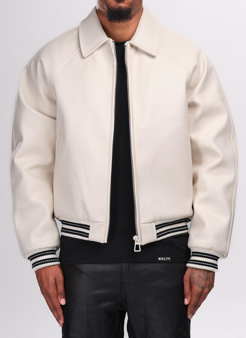 Aviator Jacket - Ivory – N V L T Y