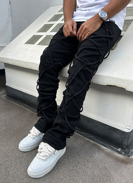 Vintage Rope Jeans - Black – N V L T Y