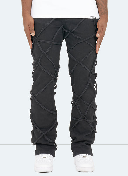 Vintage Rope Jeans - Black – N V L T Y