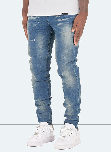 Smoke Jeans - Blue – N V L T Y