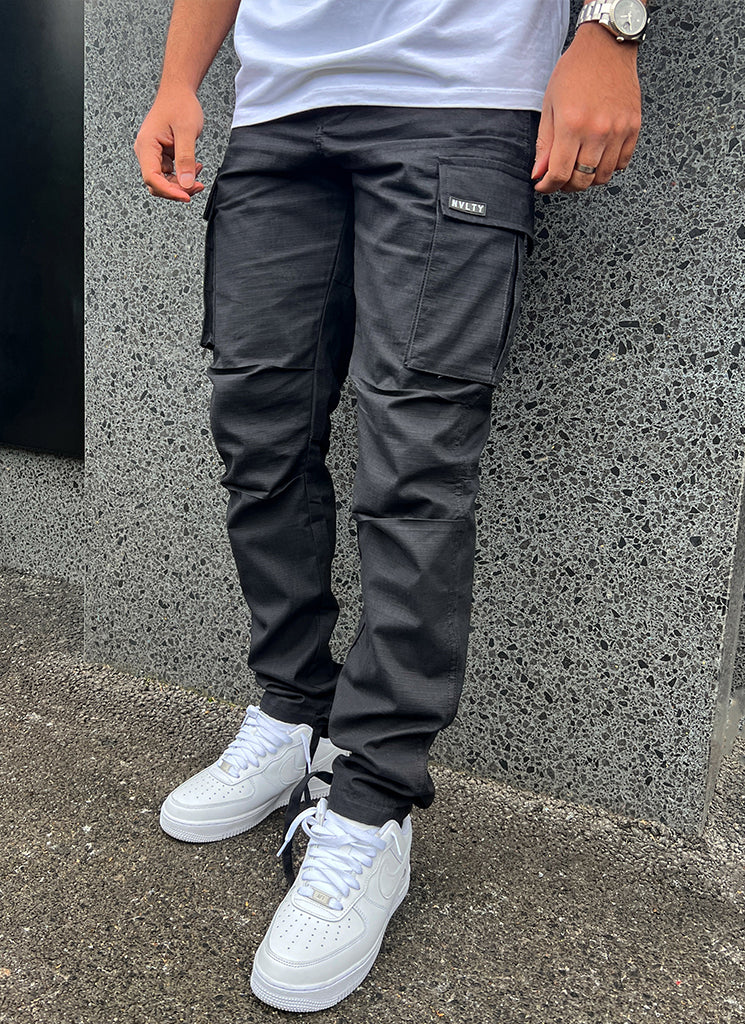 Vintage Cargos - Black – N V L T Y